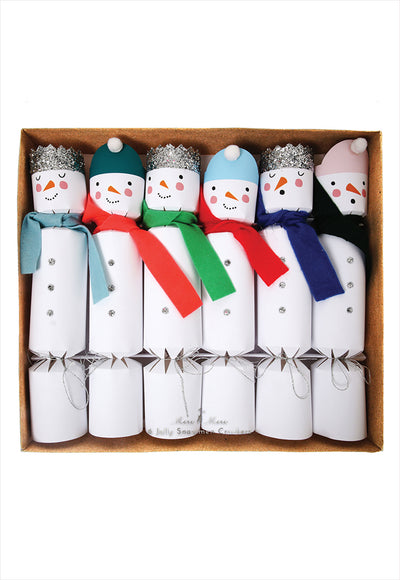 Snowman Crackers - flora and henri